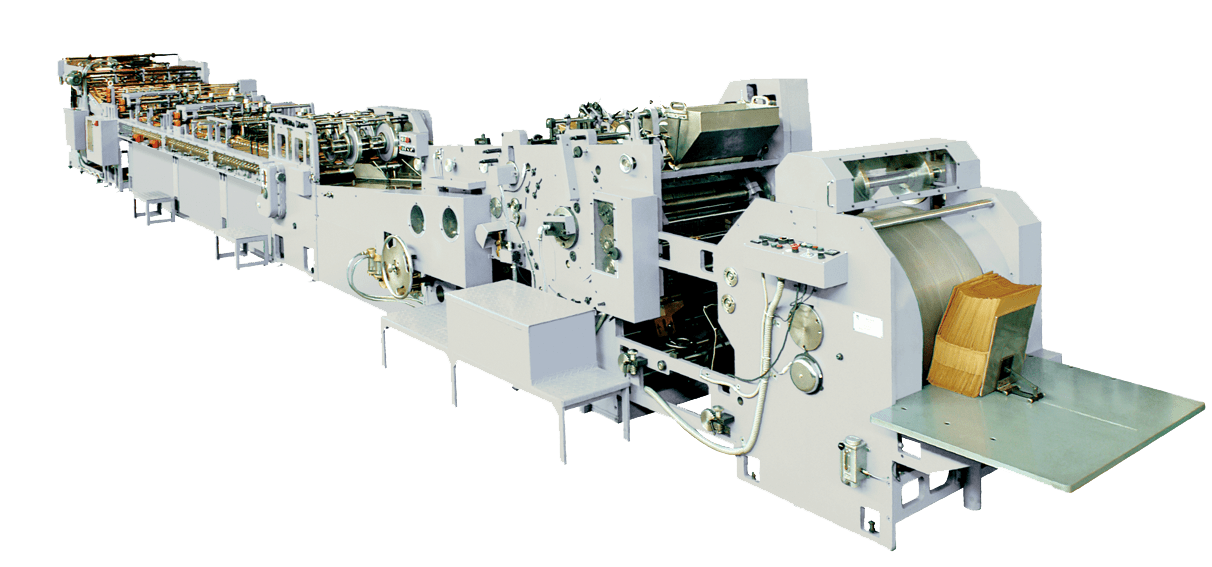 Semi Automatic Sheet-fed Square Bottom Paper Bag Machine